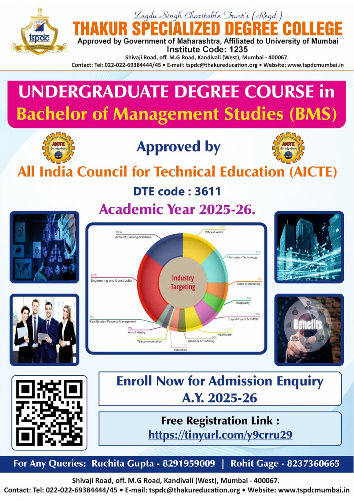Science, Commerce & Arts | Bachelor Degree Programs - Thakur Specialized Degree College Mumbai
